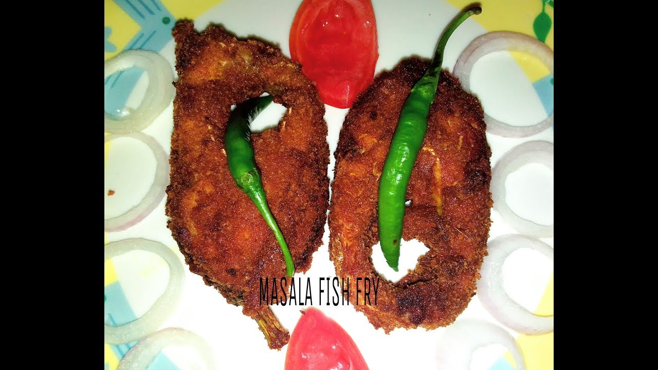 Masala fish fry recipe / how to make crispy spicy fried fiscal easily ...