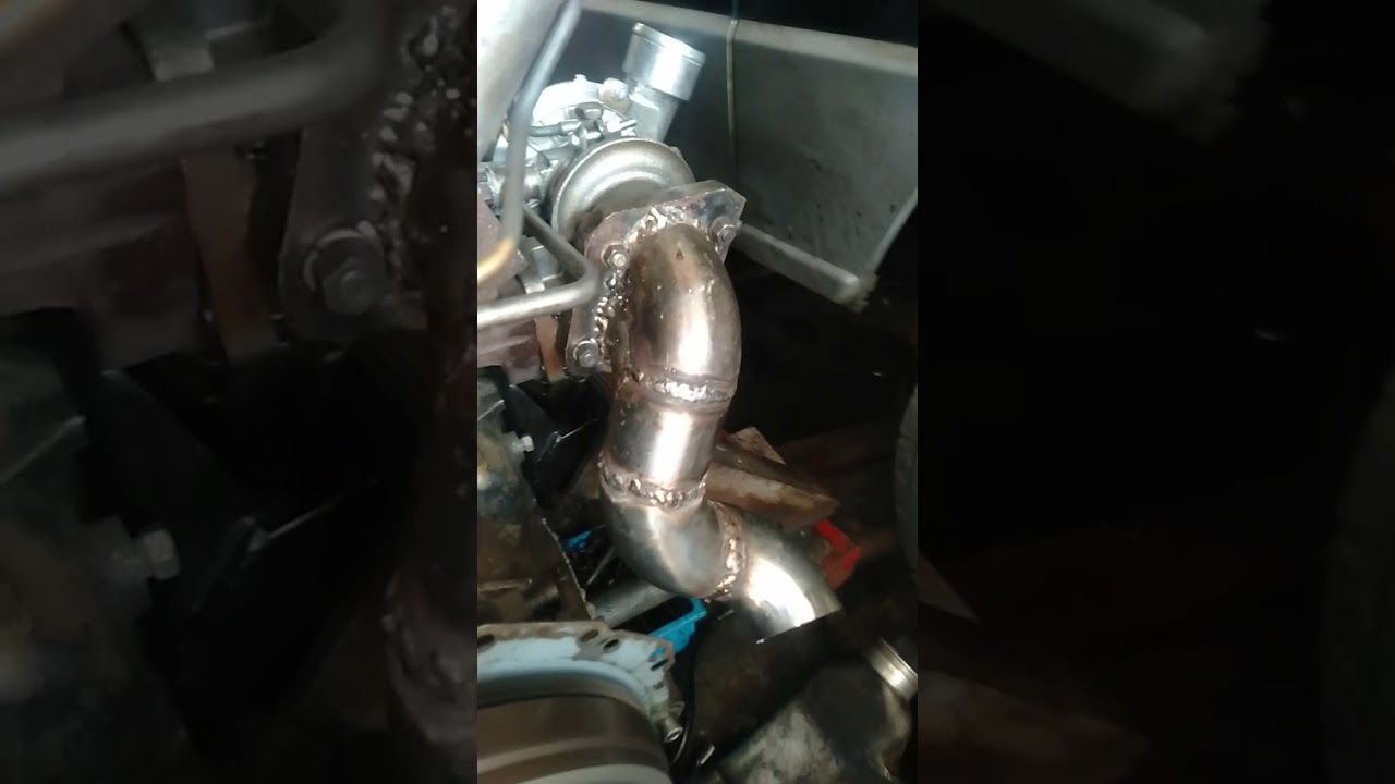 Upgrade version of 4D56 Turbo engine.. - YouTube