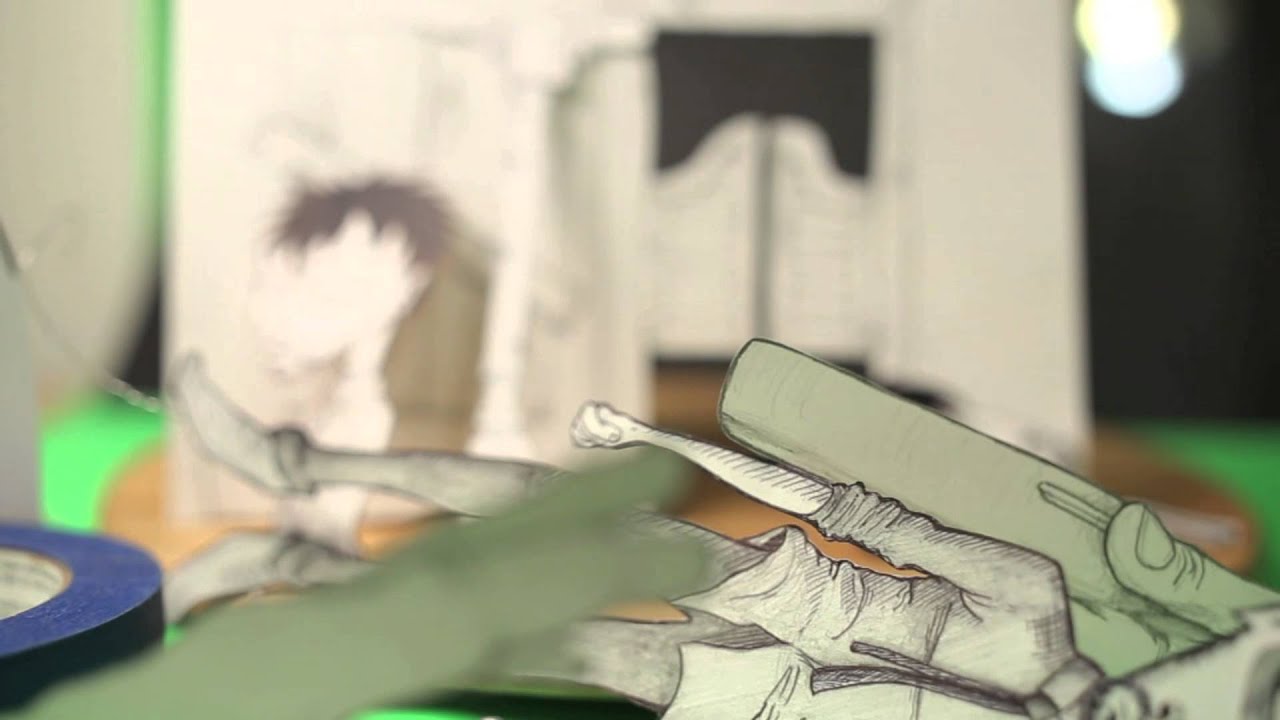 Behind the Scenes: Bad Bad Man Paper Animation by Brandon Ray - YouTube