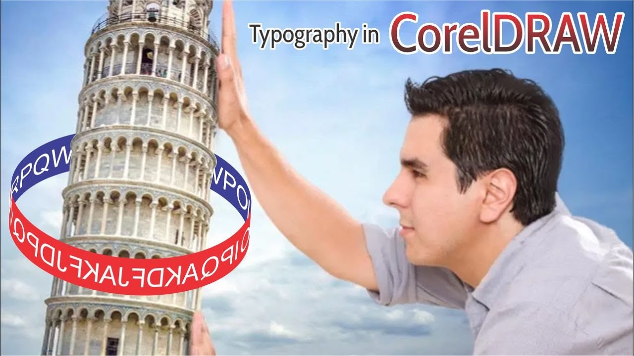 Typography in CorelDRAW for Beginners | 2024 Tutorial | kr graphics ...