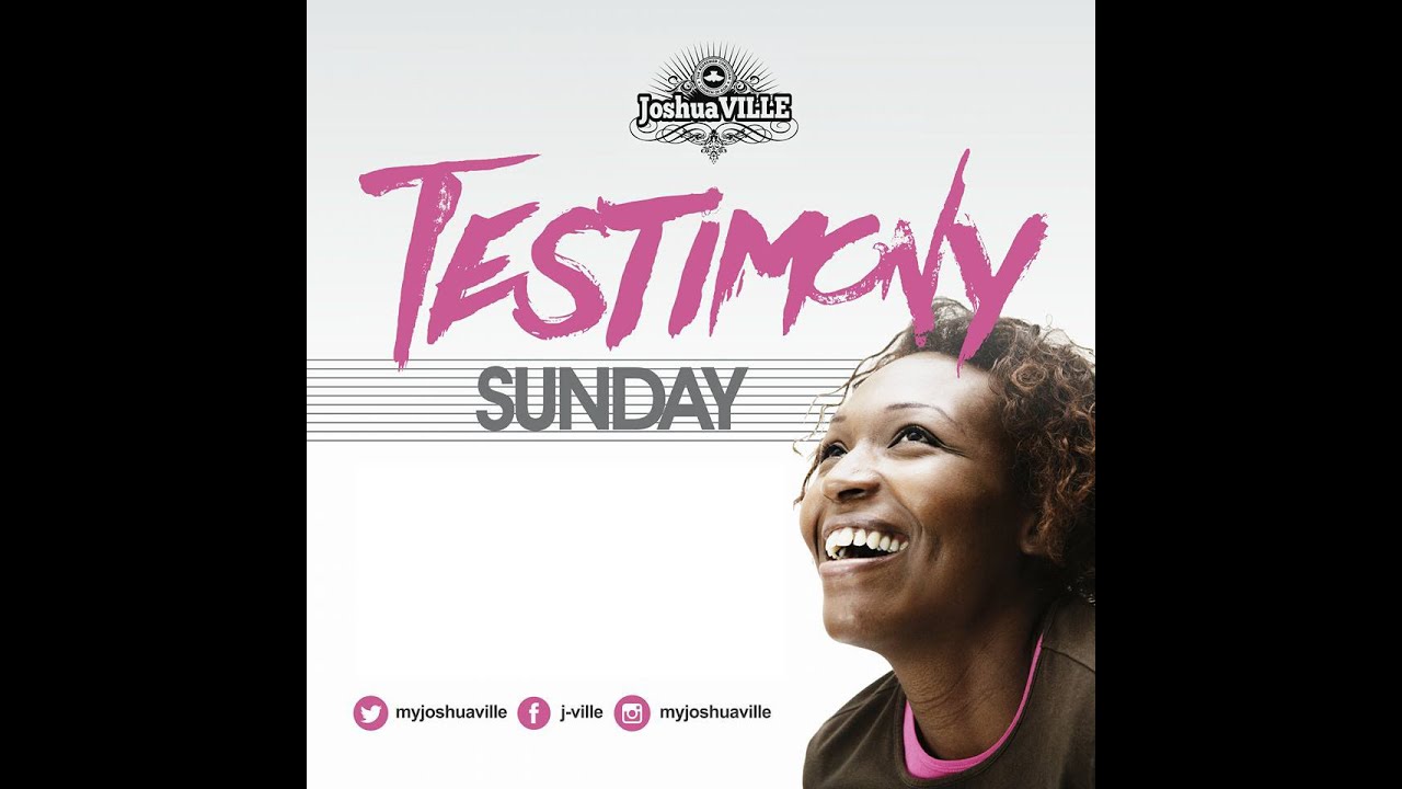 TESTIMONY SUNDAY 19/07/2015 - YouTube