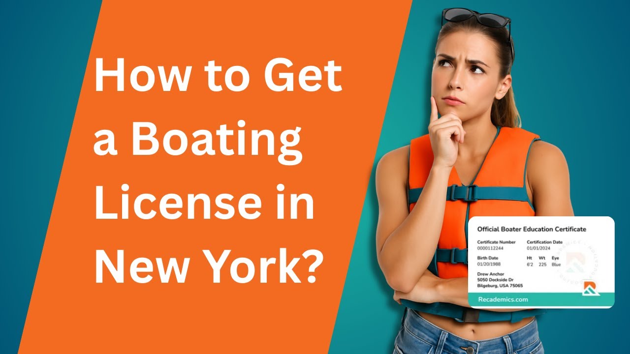How to Get a Boating License New York - YouTube