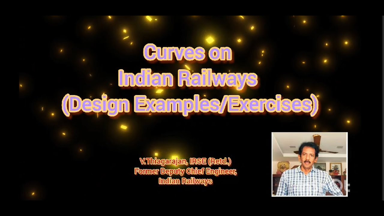Indian railways -Curves -Superelevation - Speed- worked out examples-V ...