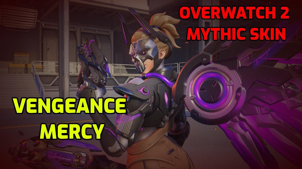 Vengeance Mercy Mythic Skin (battle Pass Season 10) Overwatch 2 Mythic ...