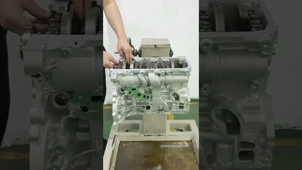 New BMW series 2.0T equipped with B48 engine assembly. - YouTube