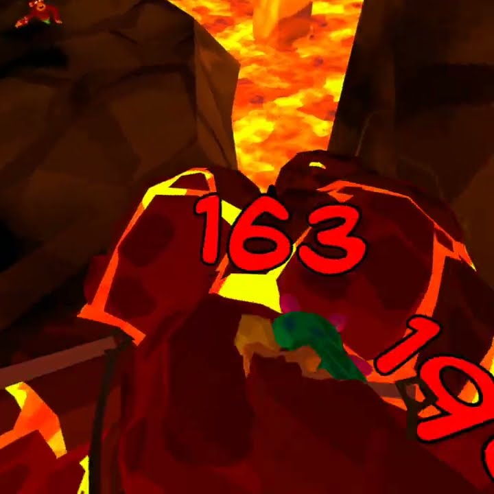 how to beat the Magma Dinosaur in UG - YouTube
