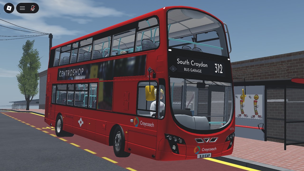 [ENGINE BREAKDOWN] Roblox Croydon | Croycoach Loud Voith Volvo B9TL ...