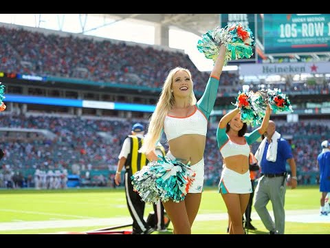 ▶️ Dolphins Cheerleaders Amazing 🧡🏈 Miami Dolphins NFL Football