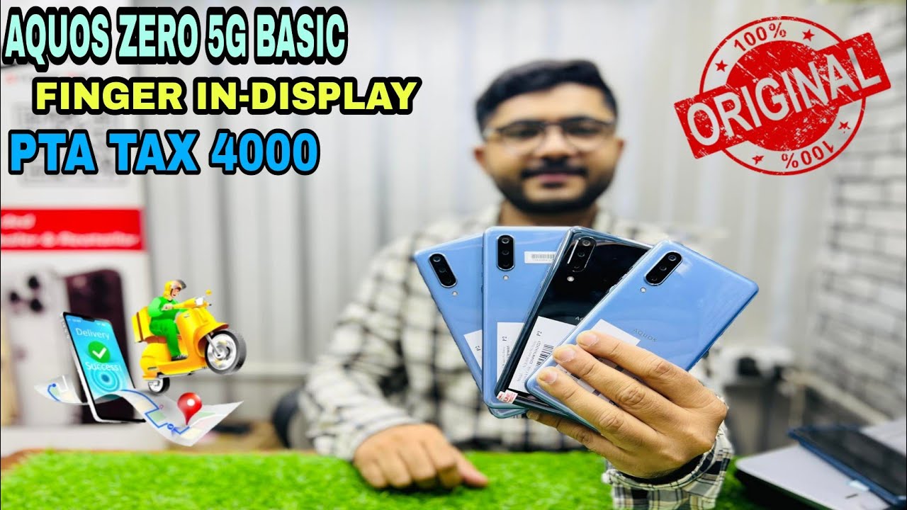 Aquos Zero 5g Basic Amoled With Finger In-Display @zuonlinestore - YouTube