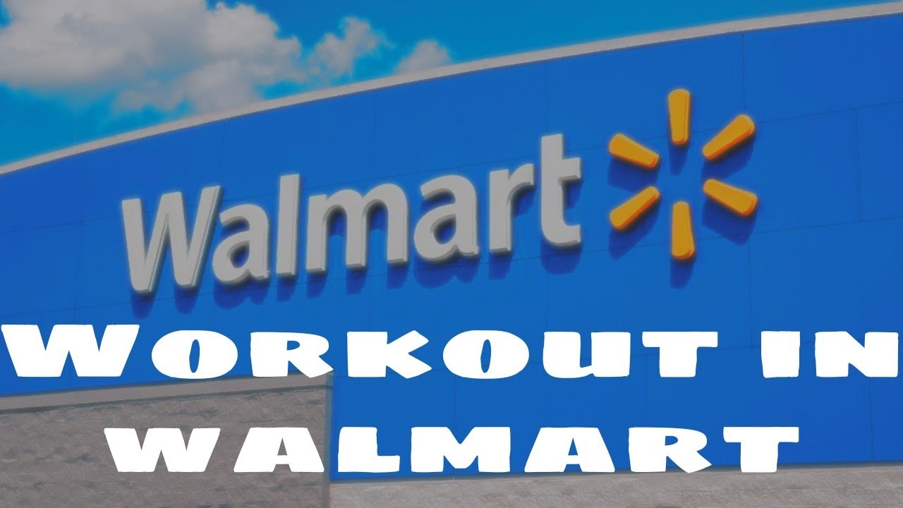 working Out in walmart 💪 - YouTube