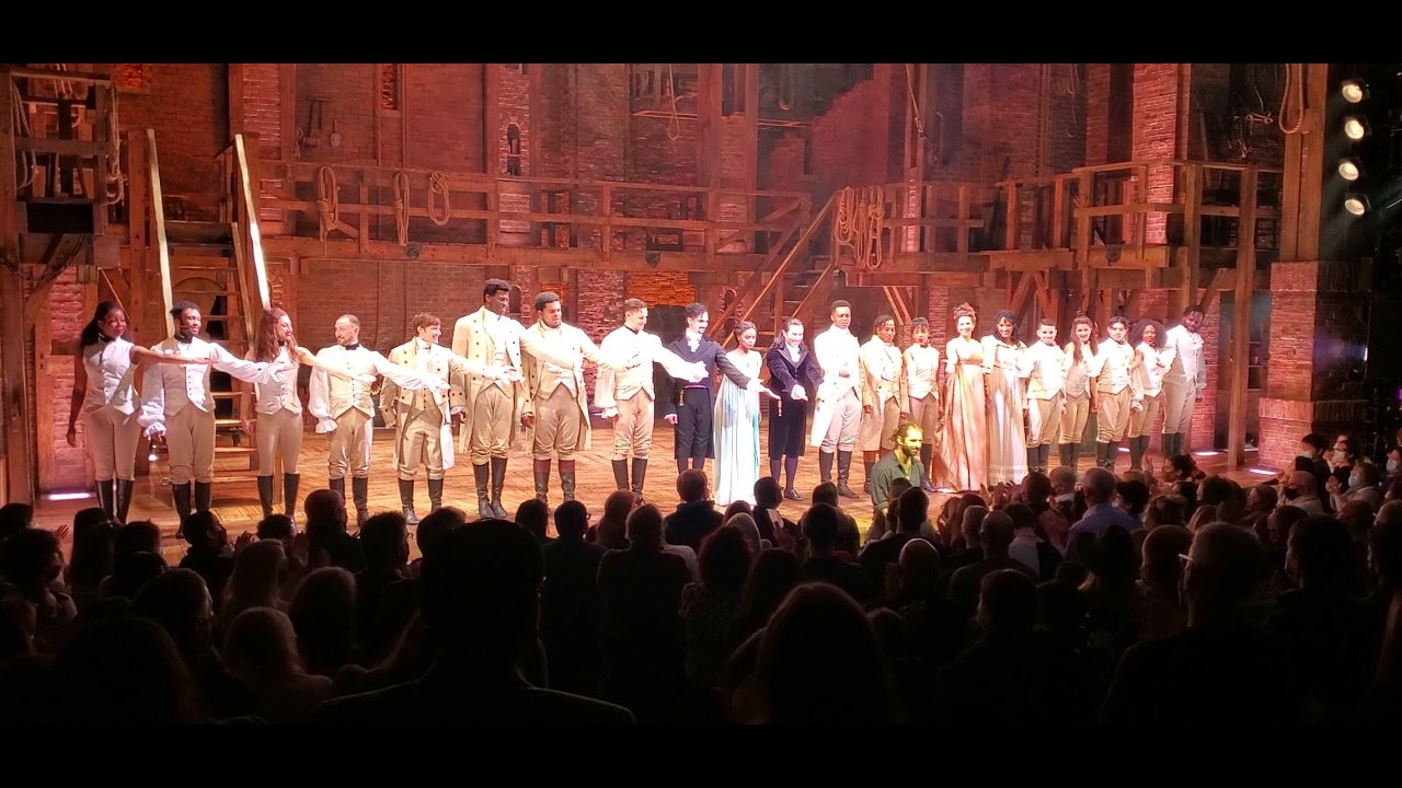 Hamilton - Broadway Curtain Call, 11/28/2021 (Marc de la Cruz/Hamilton ...
