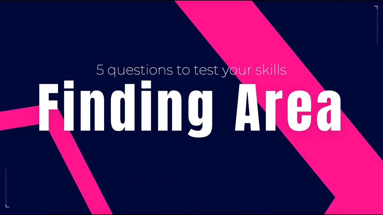 Finding Area - 5 questions to test your skills - YouTube