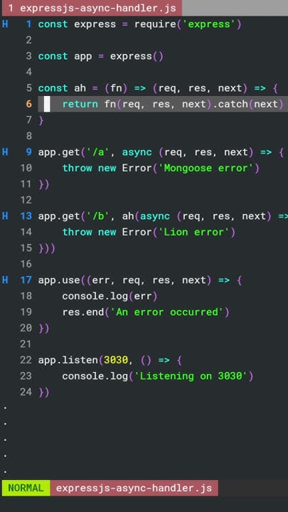 Expressjs Async Handler Nodejs Javascript Expressjs Youtube 3856