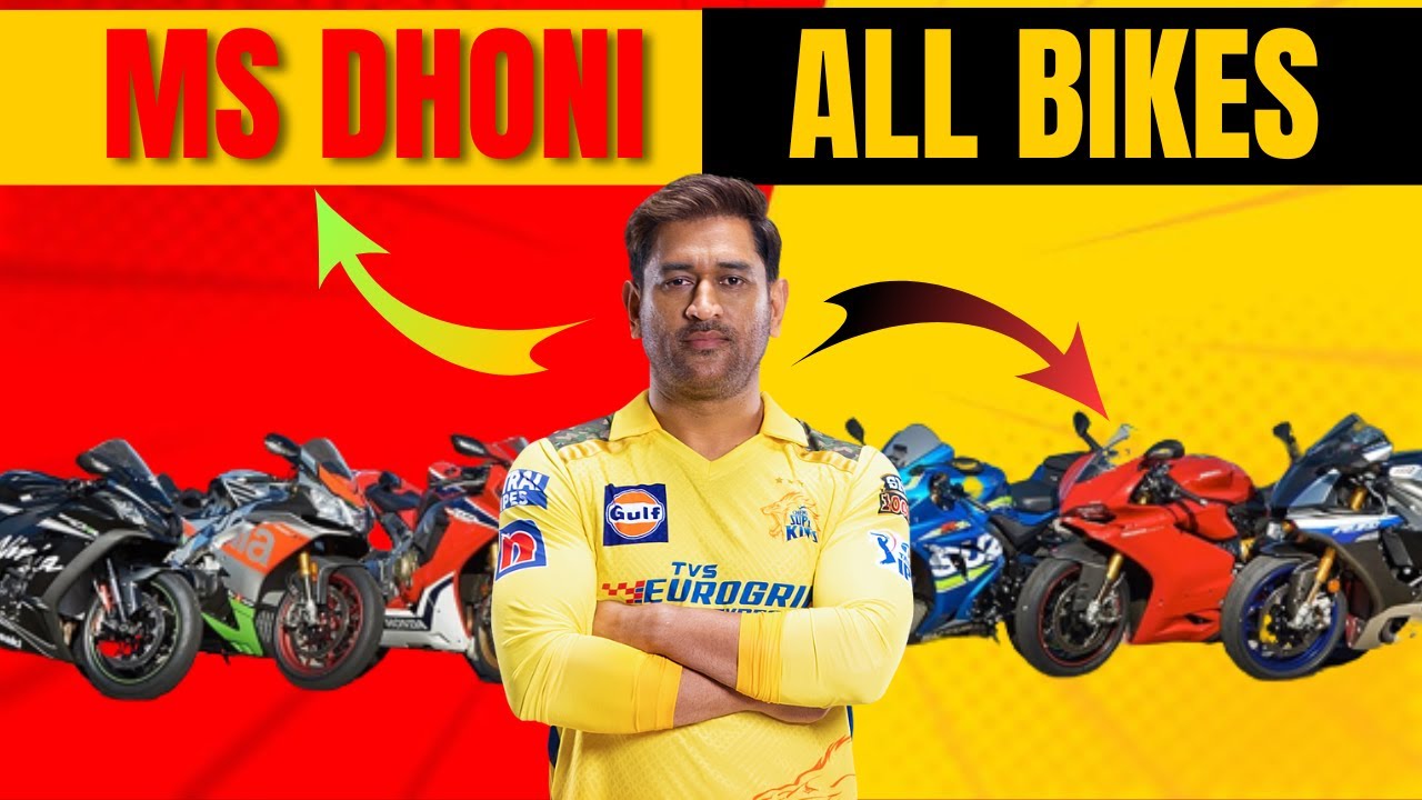 Discover the Legendary Bike Collection of MS Dhoni: From Yamaha RD350 ...