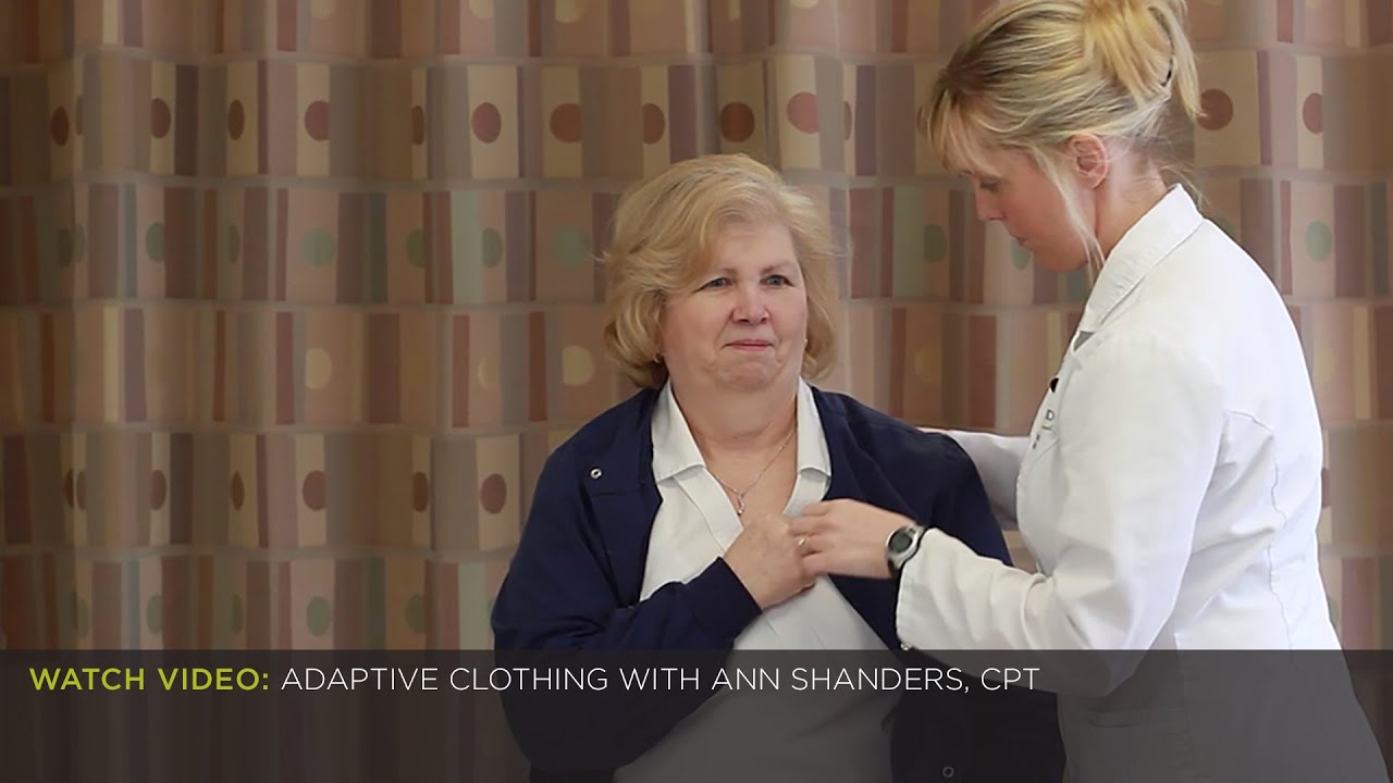 Adaptive Clothing and Dressing Assistance - YouTube