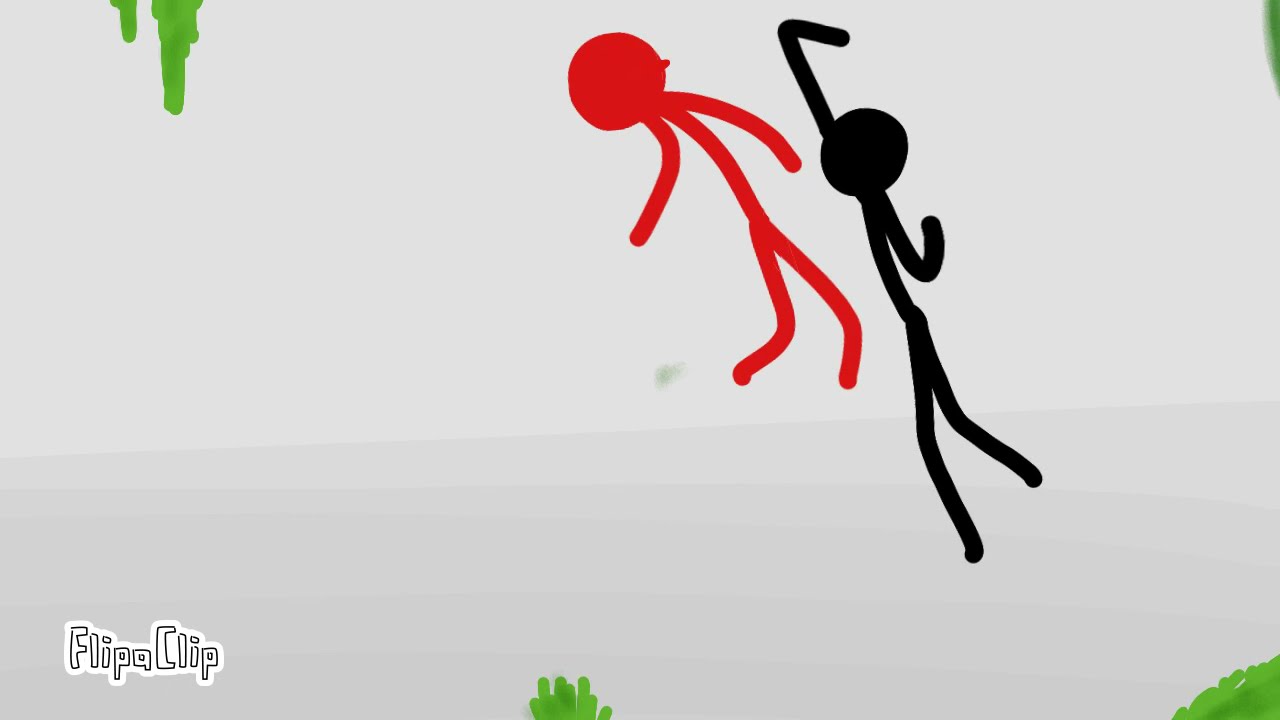 ☀️ Red vs. Black Stick Fight / An Old FlipaClip Animation / Mike's ...
