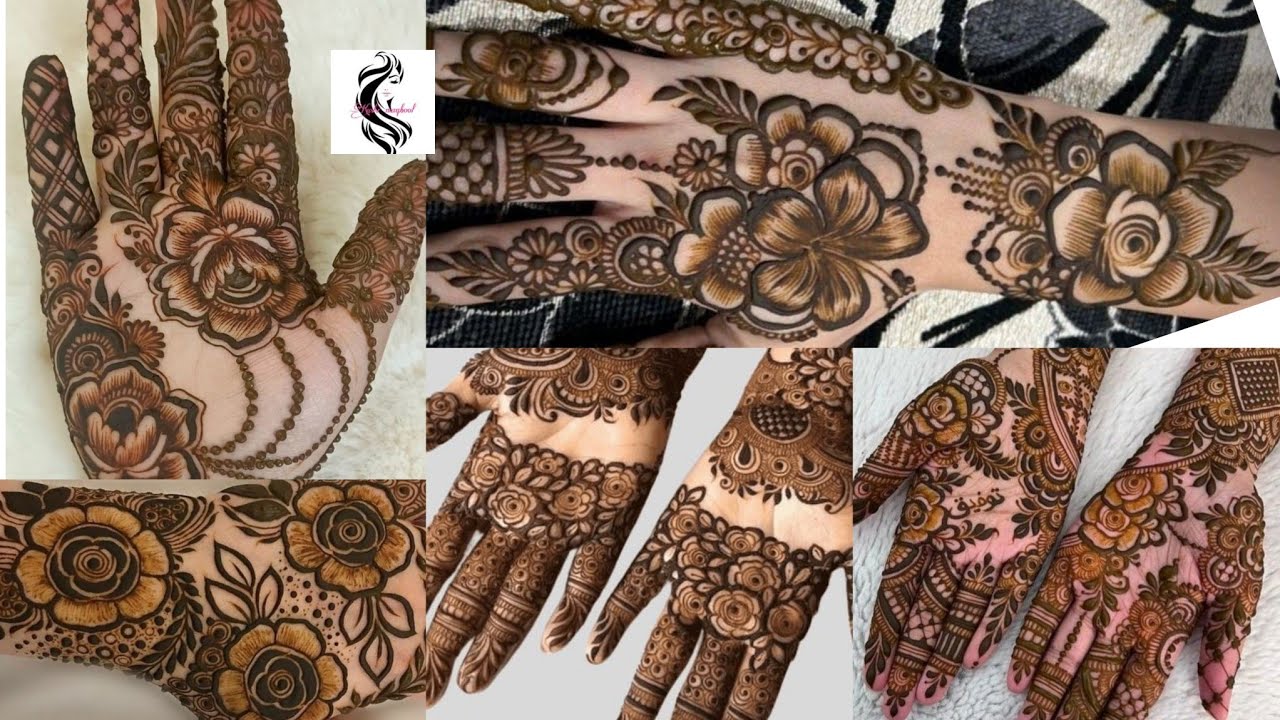 most beautiful latest hand mehndi design " Wedding Dholaki Ubton Mehndi ...