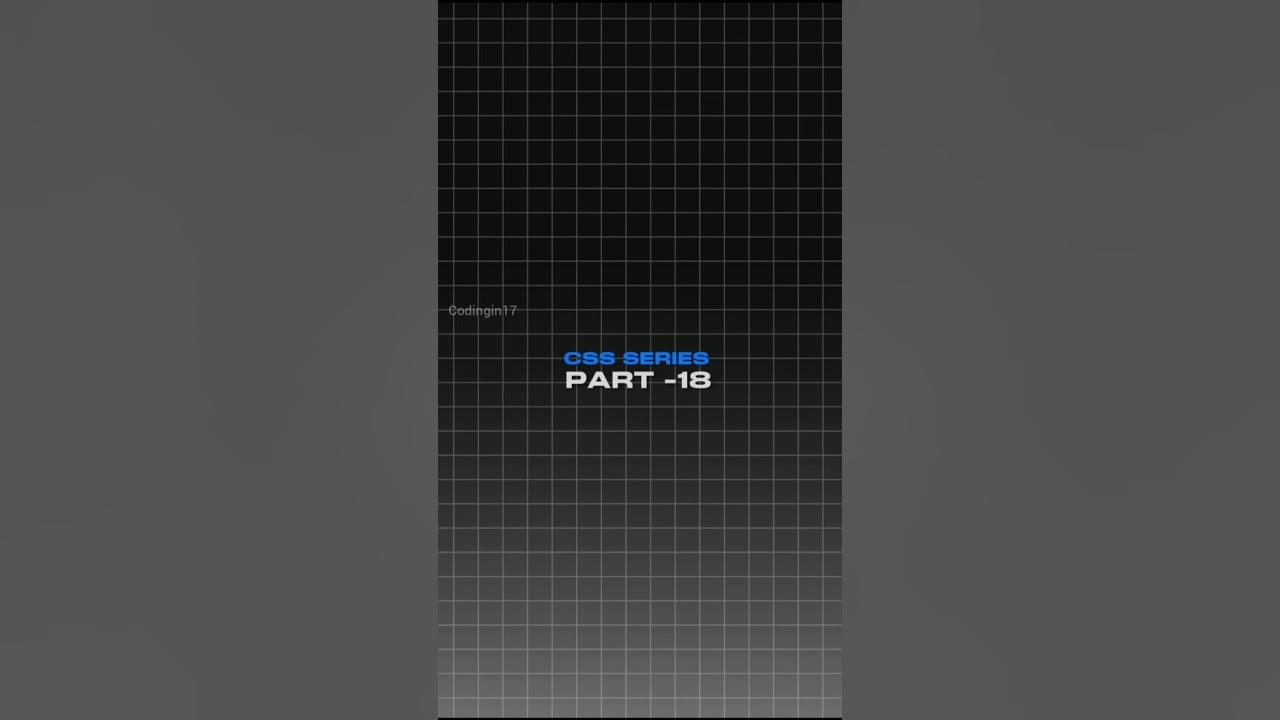 Text Shadow In Css Css Series 18 Codingin17 Shorts Css Youtube