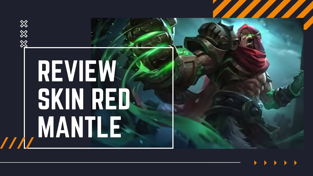 review skin aldous red mantle murah tapi bagus memang berbaloi - YouTube