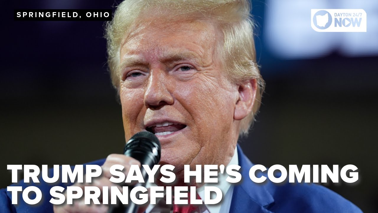 Donald Trump says he's coming to visit Springfield - YouTube