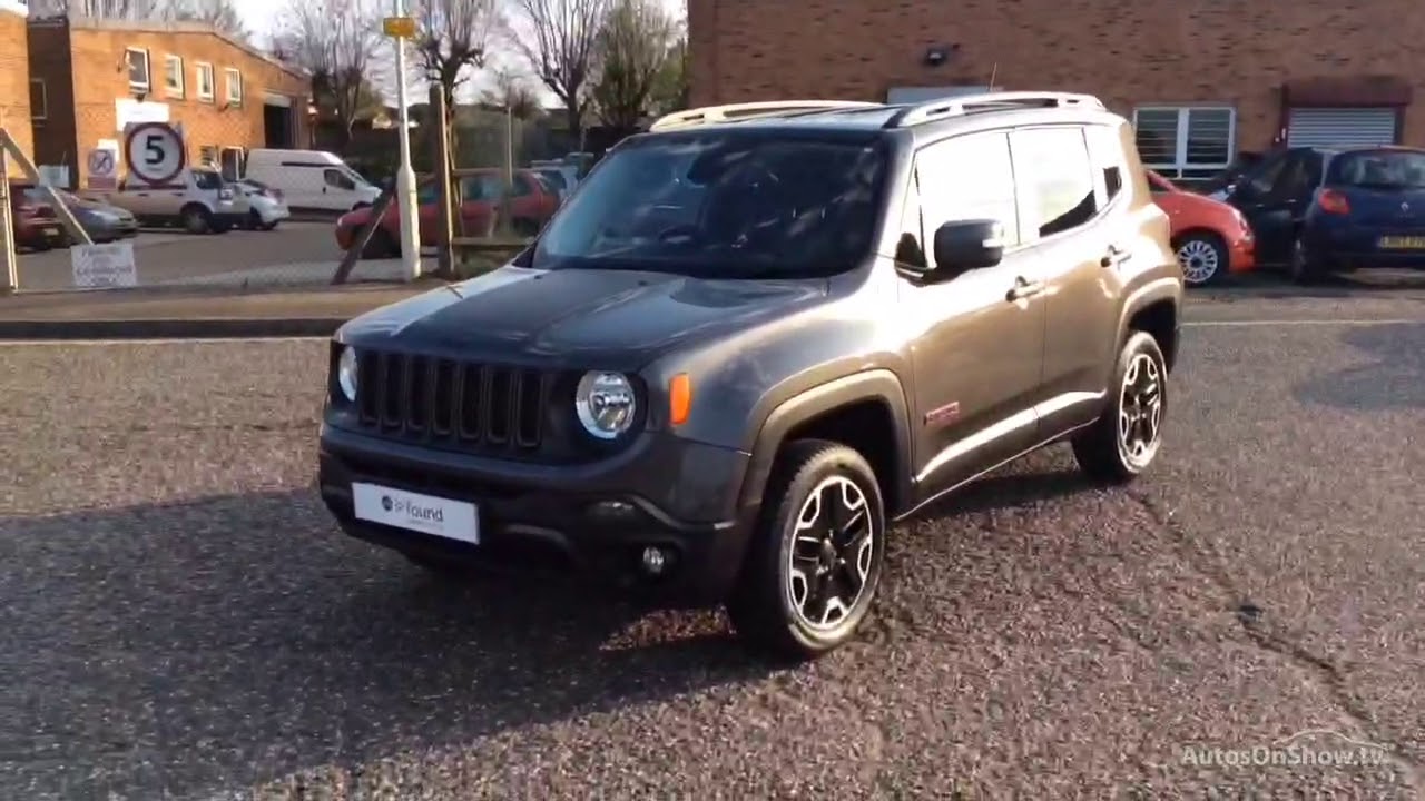 JEEP RENEGADE M-JET TRAILHAWK GREY 2016 - YouTube
