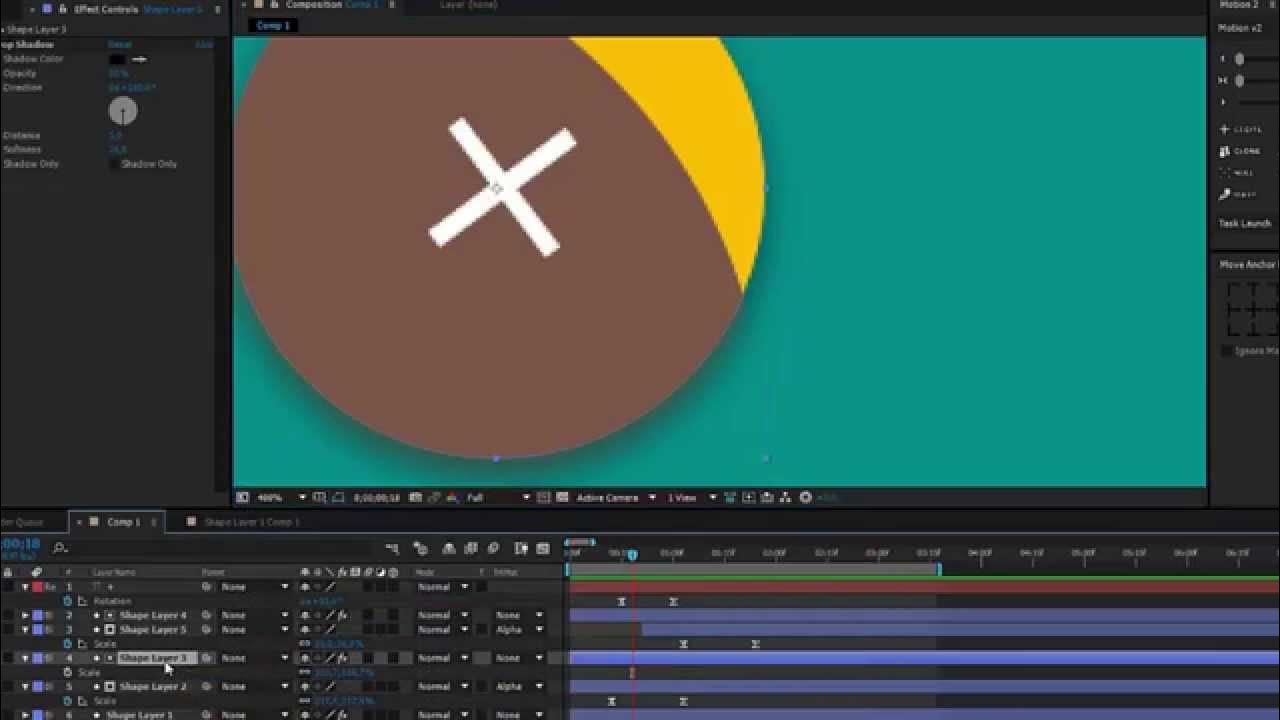 Material Design - Floating Action Button ripple effect - After Effects Tutorial - YouTube