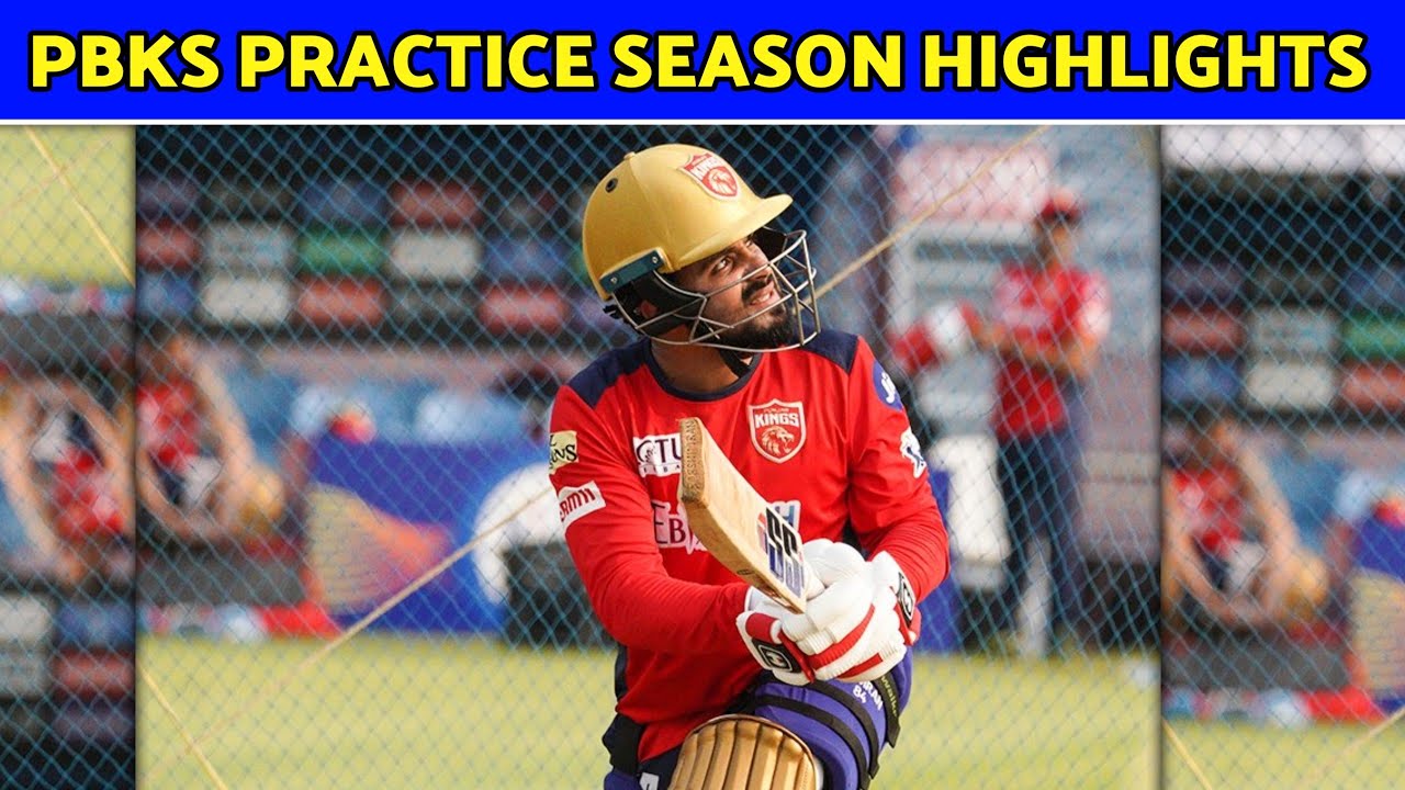 Punjab Kings Practice Session Highlights | PBKS Practice Camp | PBKS ...