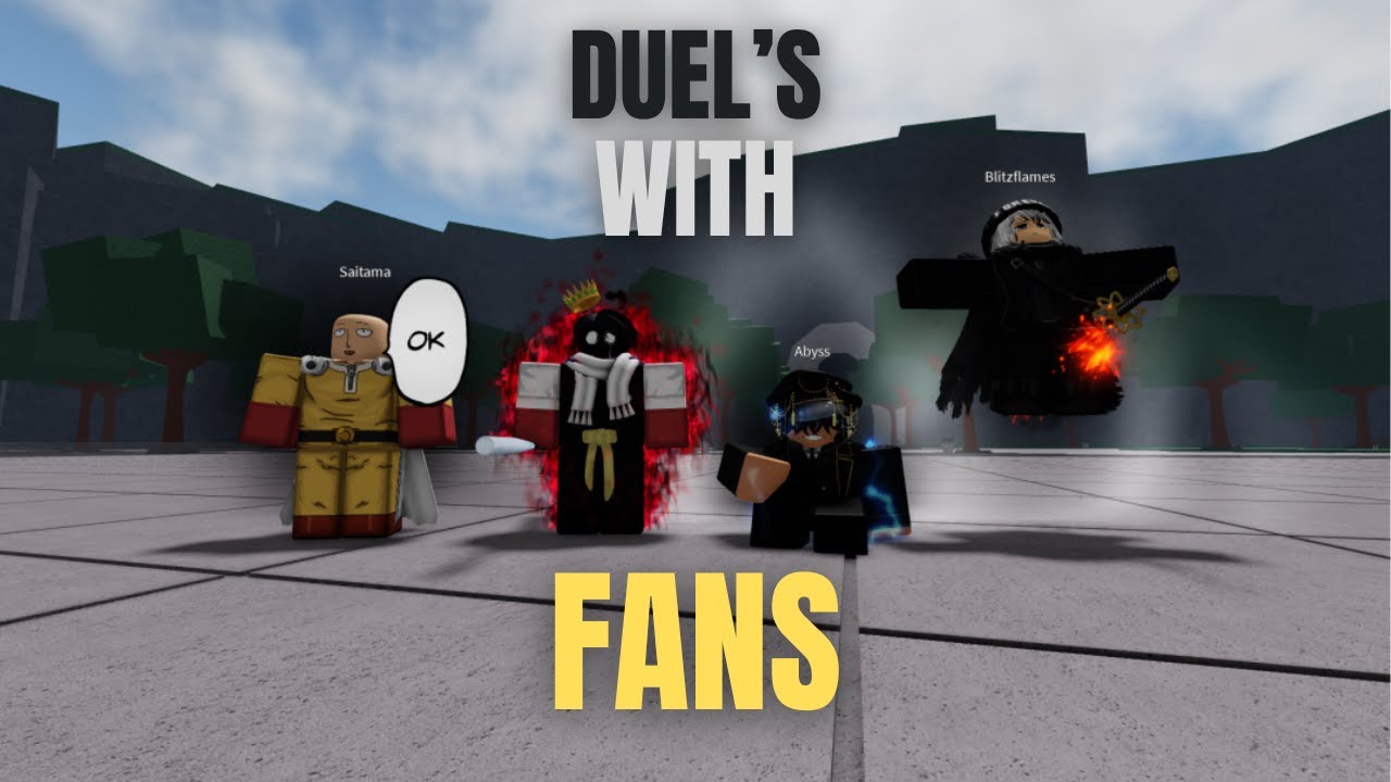 Doing Duel's WIth Fans | TSB - YouTube