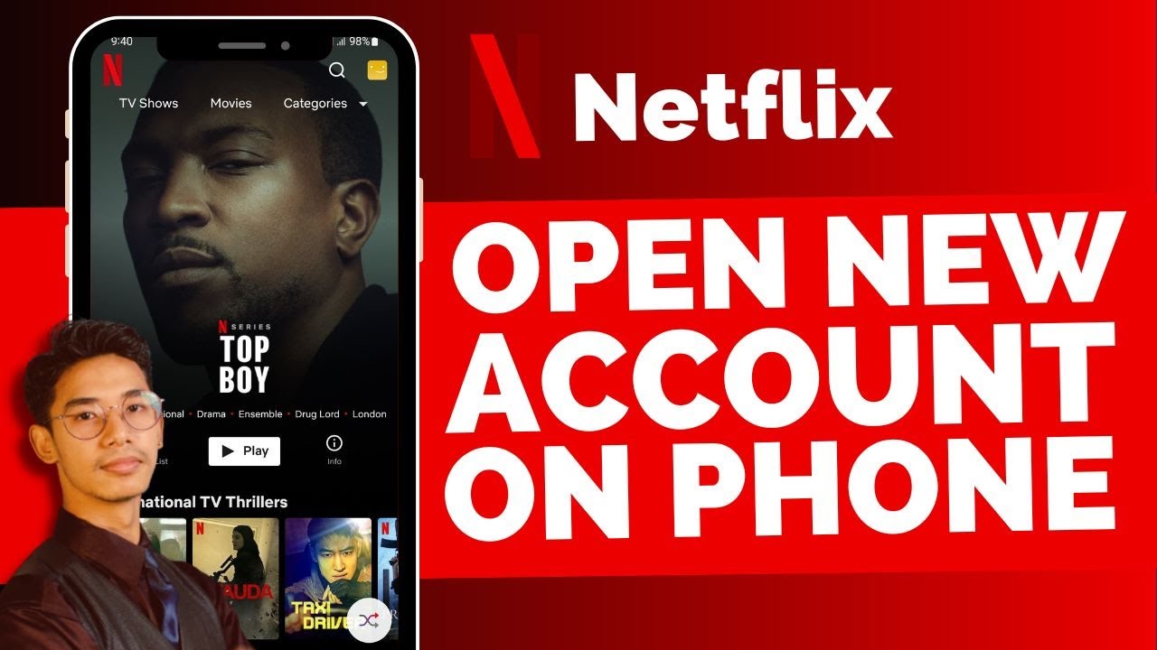 How To Open Netflix Account In Phone ! - YouTube