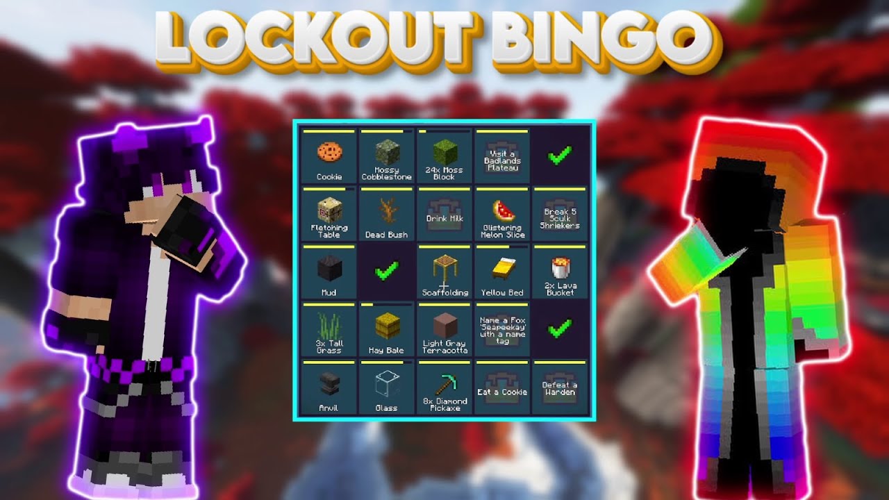 Minecraft Lockout Bingo Played By Professionals Who Know What They're ...