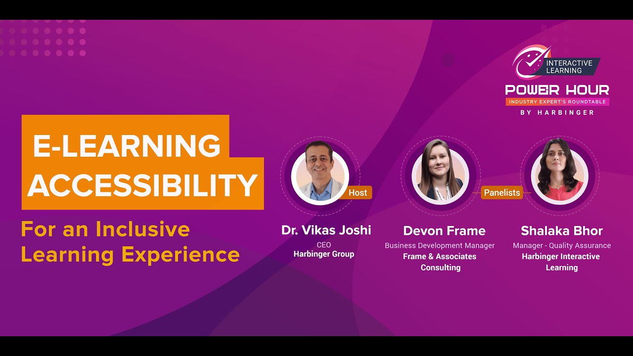 E-learning Accessibility: For an Inclusive Learning Experience - YouTube