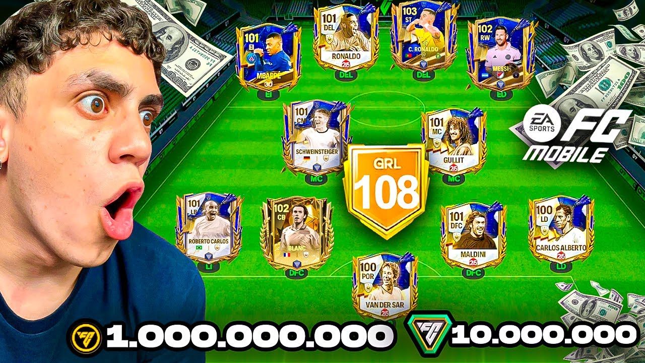 BUSQUE LAS CUENTAS MAS MILLONARIAS EN LA HISTORIA DE FC MOBILE +102 DE ...