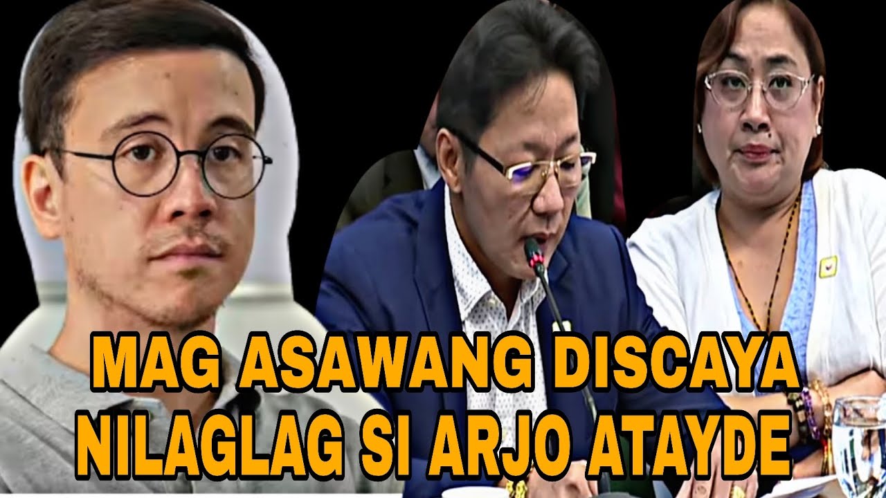 MAG ASAWANG DISCAYA NATAKOT NG IDAWIT NITO SI ARJO ATAYDE HUMINGI NG ...