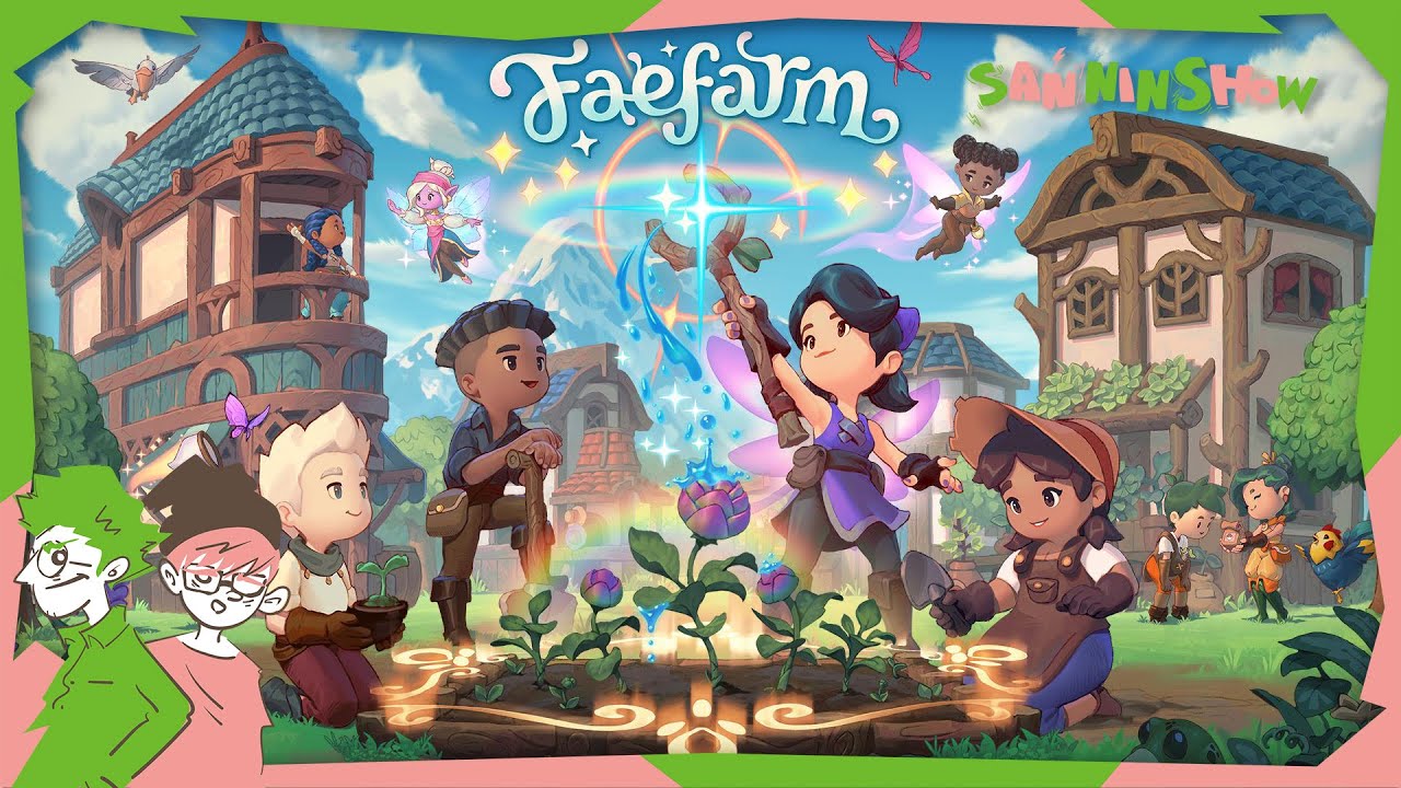 #4【おためし】新大陸（毒）をなんとかする牧場系ゲーム with ぺちゃんこ【Fae Farm】 - YouTube