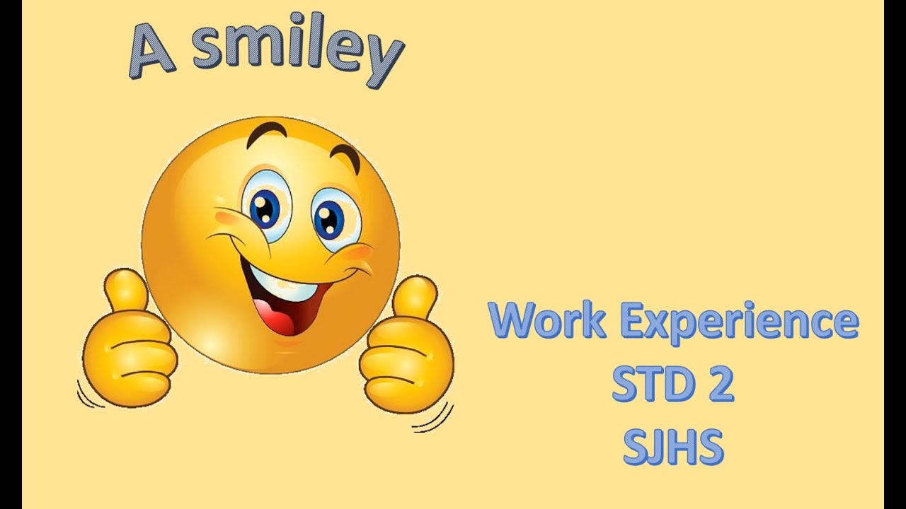 Work Experience Smiley - YouTube