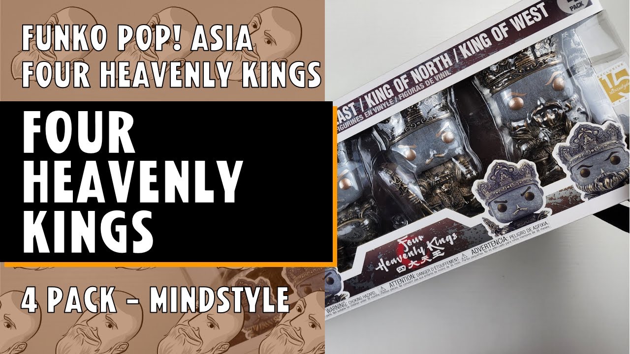 Four Heavenly Kings (4 pack) Funko Pop - MINDstyle // Just One Pop ...