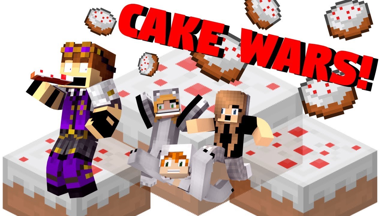 CAKE WARS!! (Minecraft) - YouTube