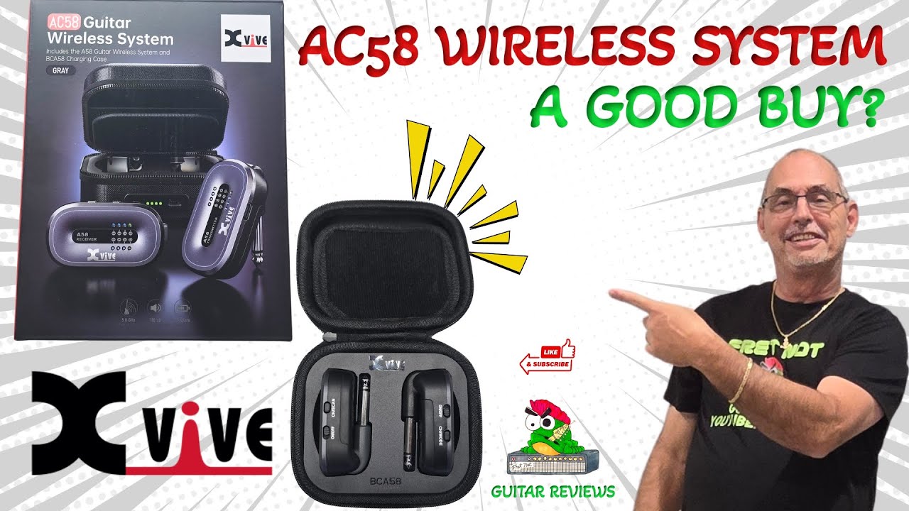 Xvive AC58 Guitar Wireless Review: A Good Buy? - YouTube