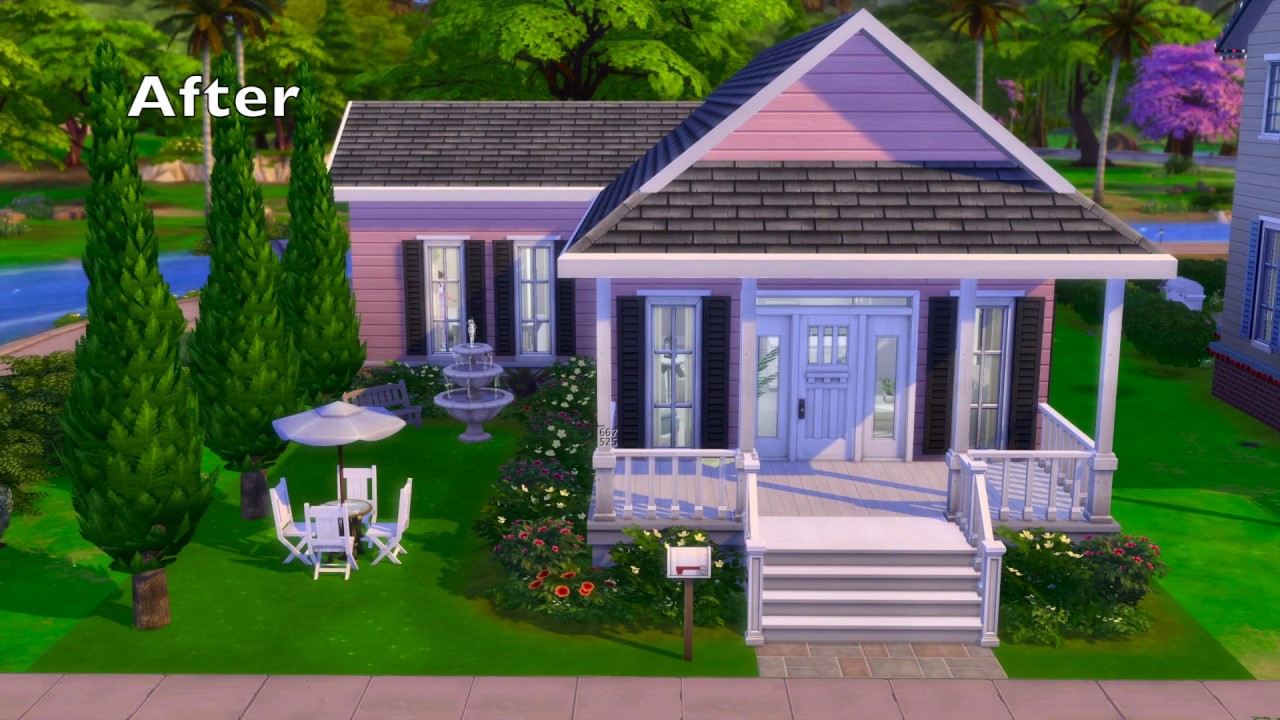 RINDLE ROSE // The Sims 4 - Home Renovation - YouTube