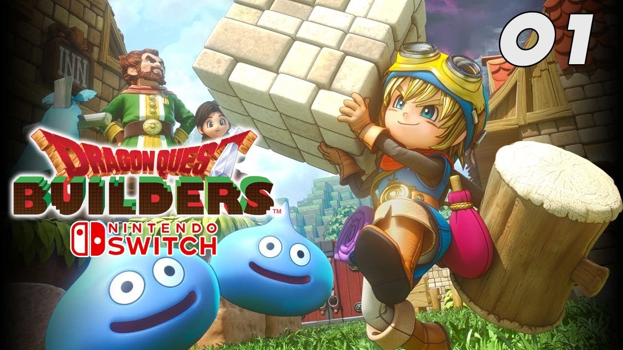 ¡MINECRAFT + DRAGON QUEST! ~ 01: Dragon Quest Builders [Nintendo Switch ...