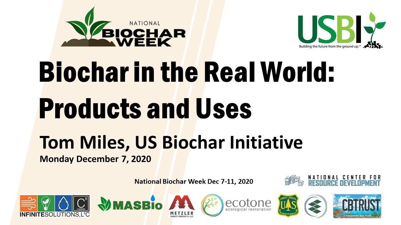 Tom Miles: Biochar in the Real World - YouTube