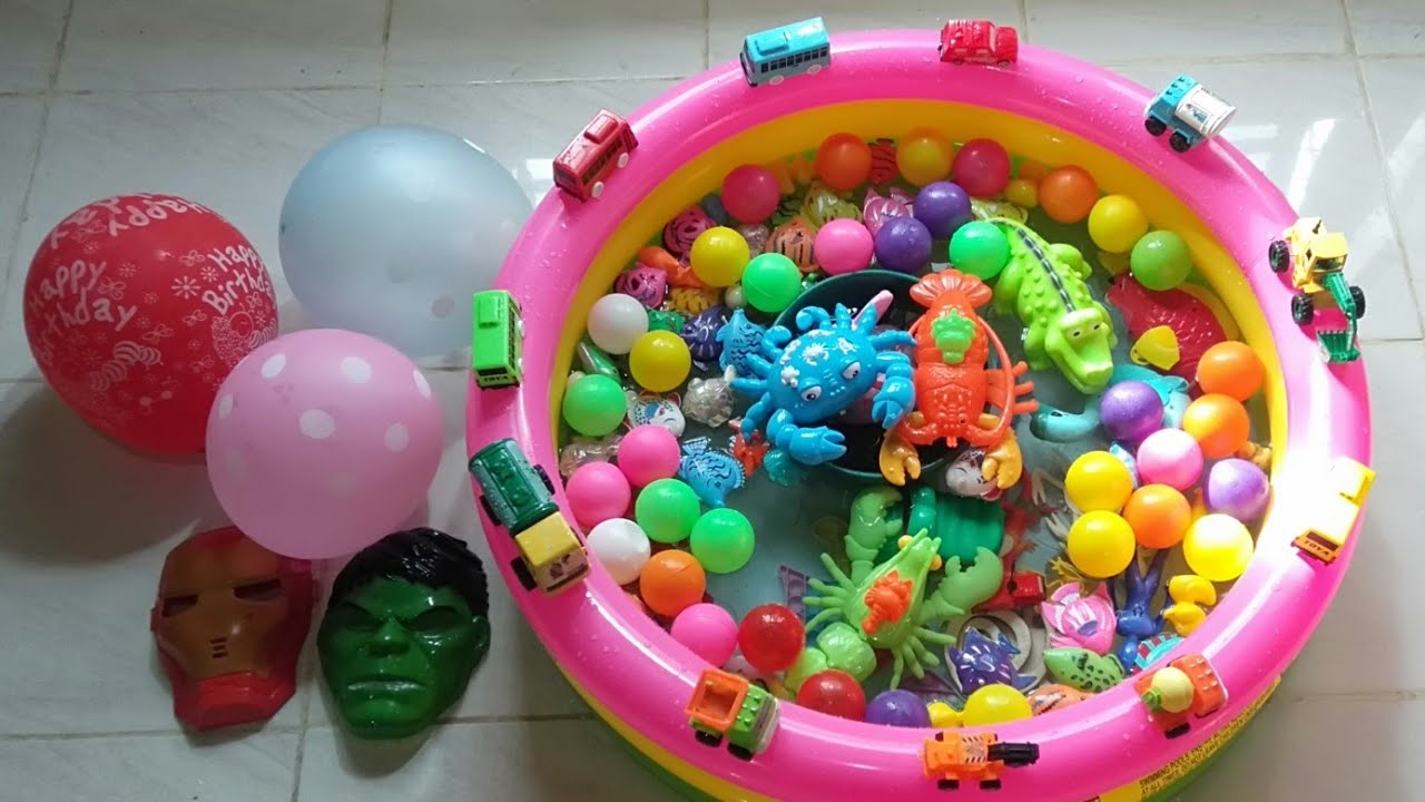 Menangkap ikan hias, kura kura, mobil mobilan, ikan cupang, kepiting ...