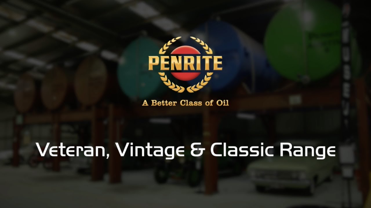 The Penrite Oil Veteran, Vintage and Classic Range - YouTube