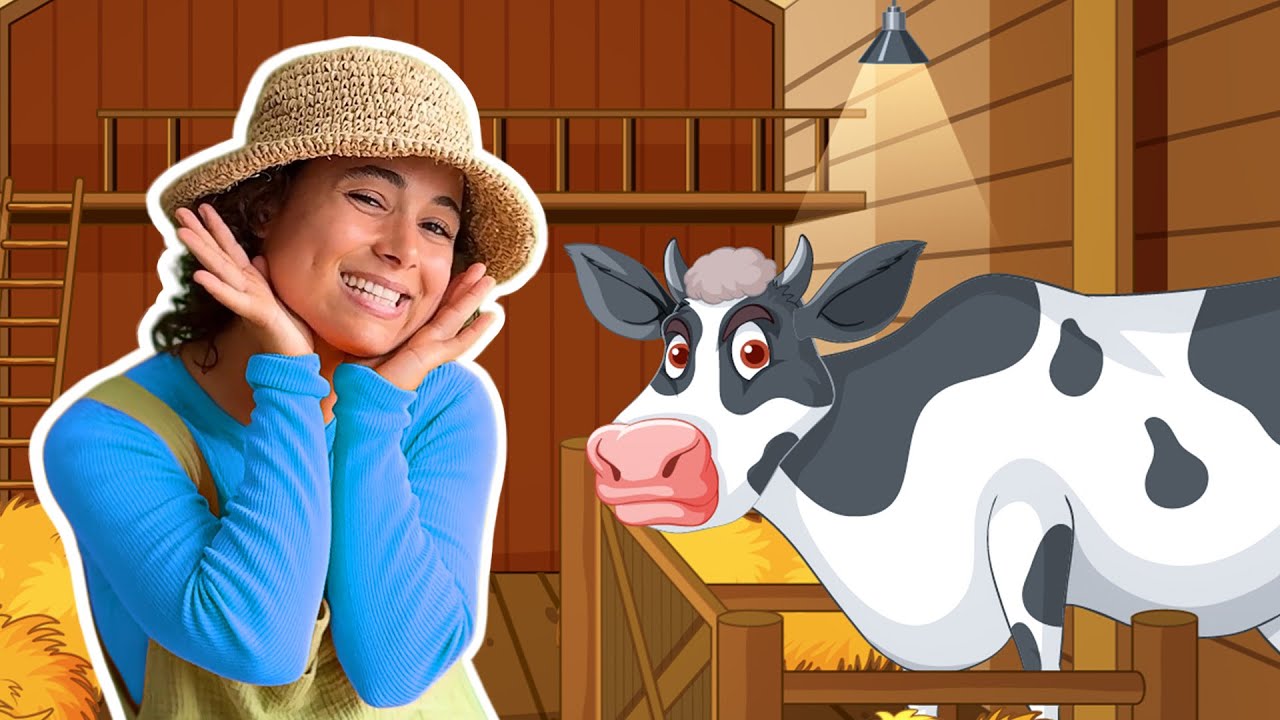 Farm animals for toddlers🐮🐷🐴| Learn animal sounds with Kids Mini Vera ...