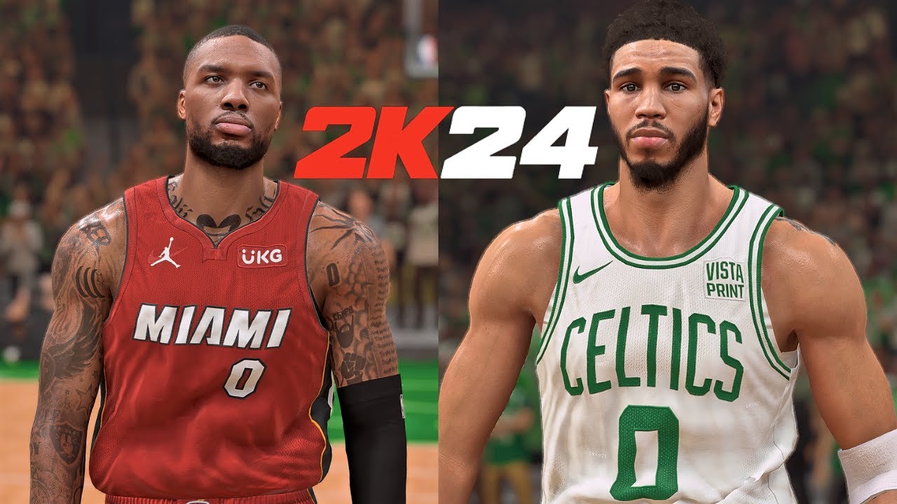 NBA 2K24 | LILLARD TO HEAT versus CELTICS | ULTRA Realistic Graphics ...
