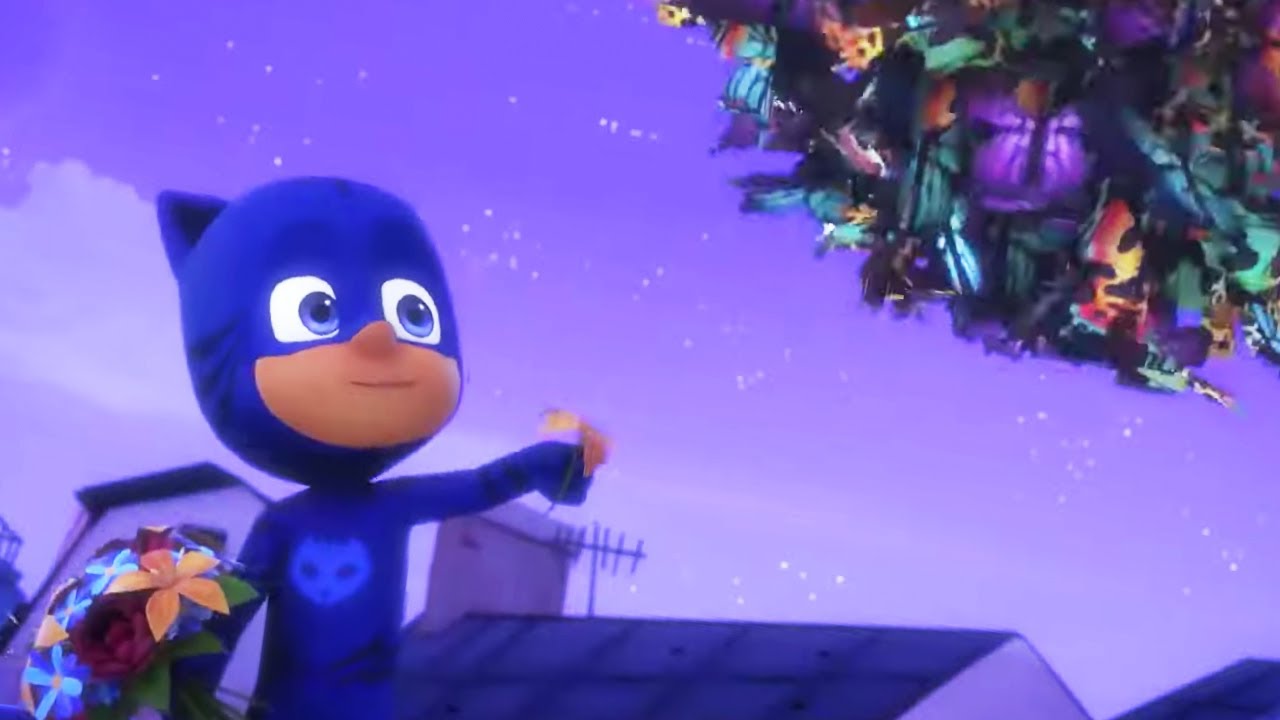 Pidżamersi | Kotboy i Motyla Brygada | PJ Masks po Polsku - YouTube