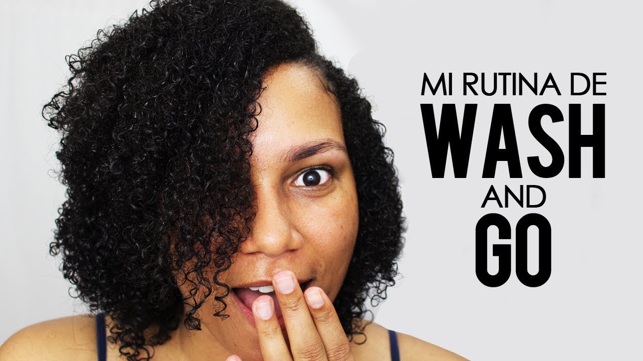 MI RUTINA DE WASH AND GO | YO SOY AISHA - YouTube