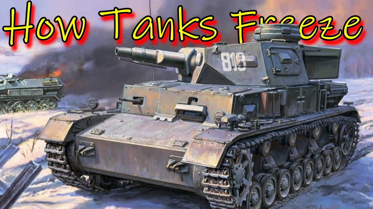 German tanks in the Russian winter. History of World War II - YouTube