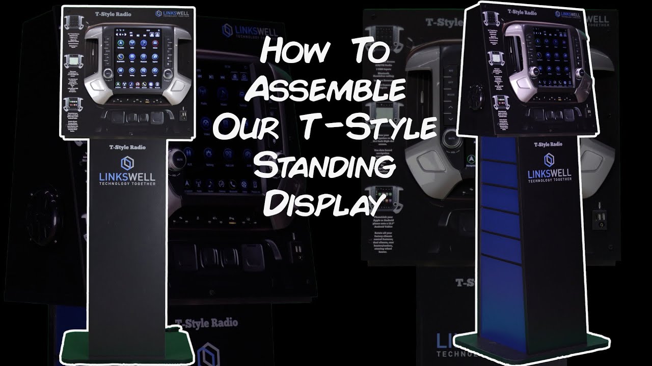 LinksWell Standing Display Build Video - YouTube