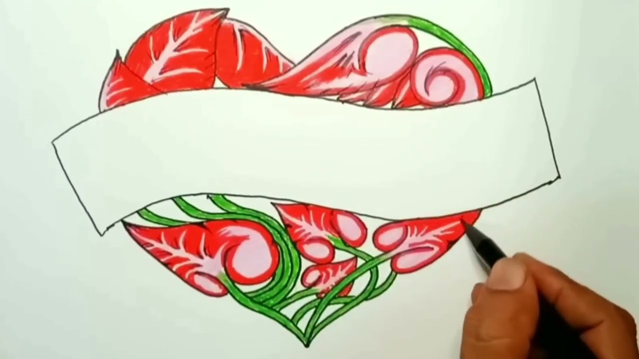 ️ VIGNETTE NAME [ UNTUK SEBUAH CINTA ] 🌿 Leaflet for ️ Name SIMPLE ...